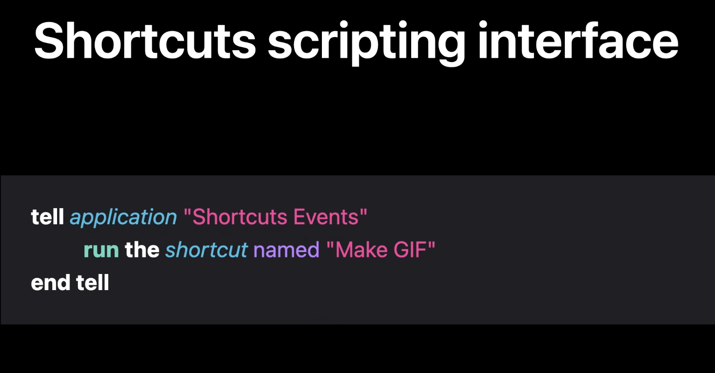 How Shortcuts For The Mac Will Fit In All This 